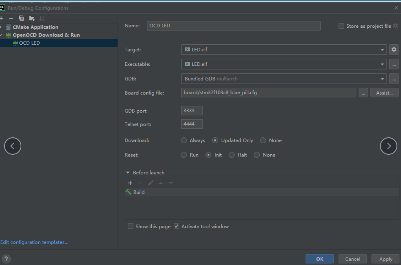 CLion2021.3 的详细安装配置并基于 CLion 实现 stm32F103 点亮 LED_clion 2021.3-CSDN博客