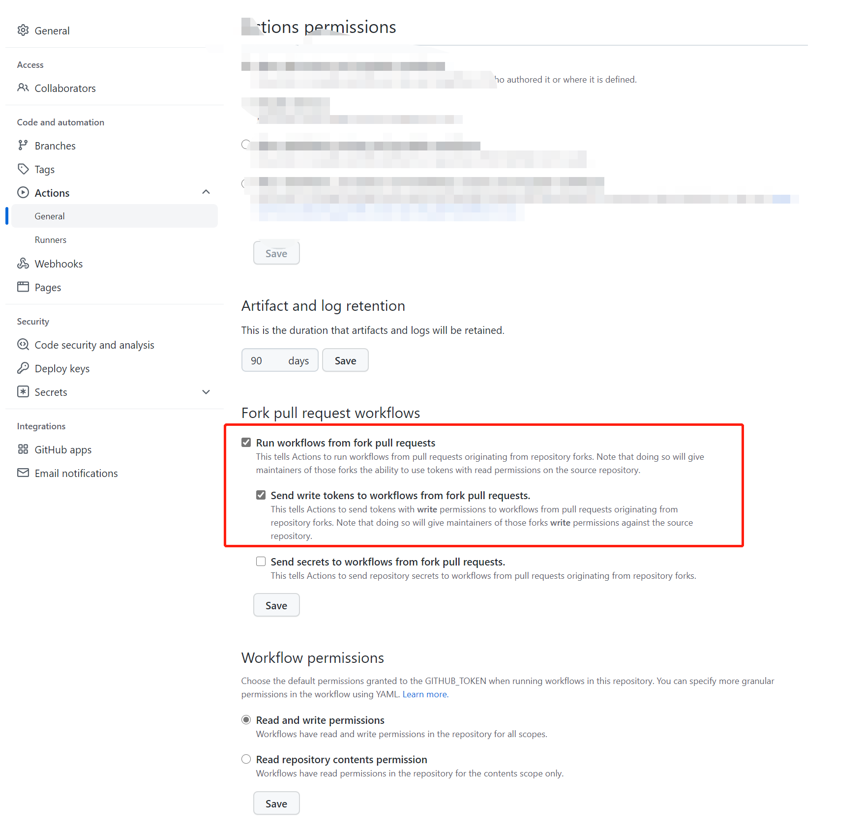GitHub Actions 使用记录_github action token-CSDN博客