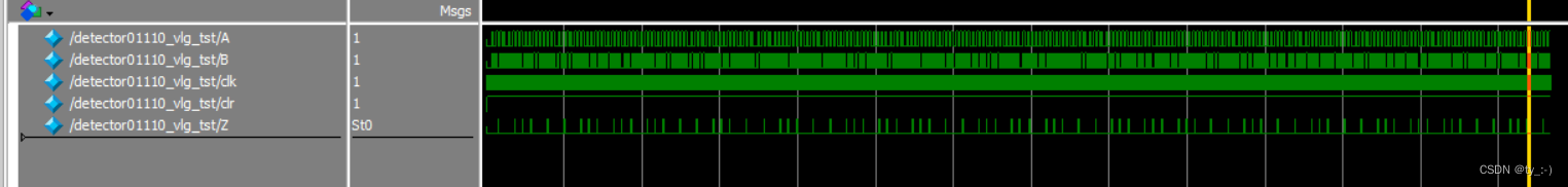 Verilog设计“111”检测器与“01110”检测器并测试所有情况 - TianyuanZhong - 博客园