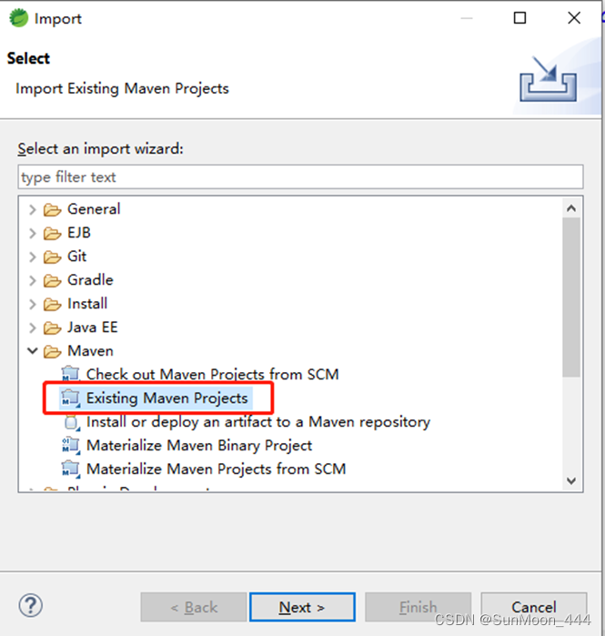 spring tools suite 4导入maven项目后，子项目变成了文件夹结构_springtoolsuite4导入项目-CSDN博客
