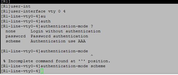 H3C-Telnet配置实验_h3ctelnet配置命令-CSDN博客