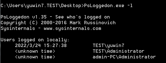 定位域管理员_psloggedon-CSDN博客
