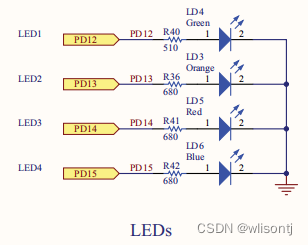 【STM32F407学习笔记】点亮一个LED_stm32f407 输出3.3v电压-CSDN博客