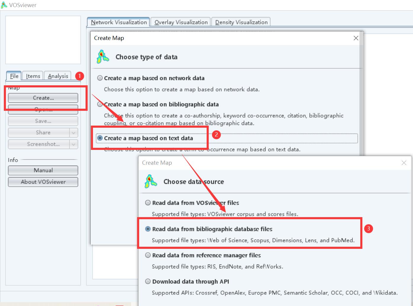 # 研究杂感 × VOSviewer（第一辑）_binary counting和full counting-CSDN博客