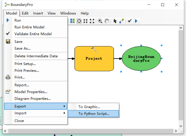ArcGIS中ArcMap模型构建器ModelBuilder的模型建立与运行操作方法_arcgis怎么跑模型-CSDN博客