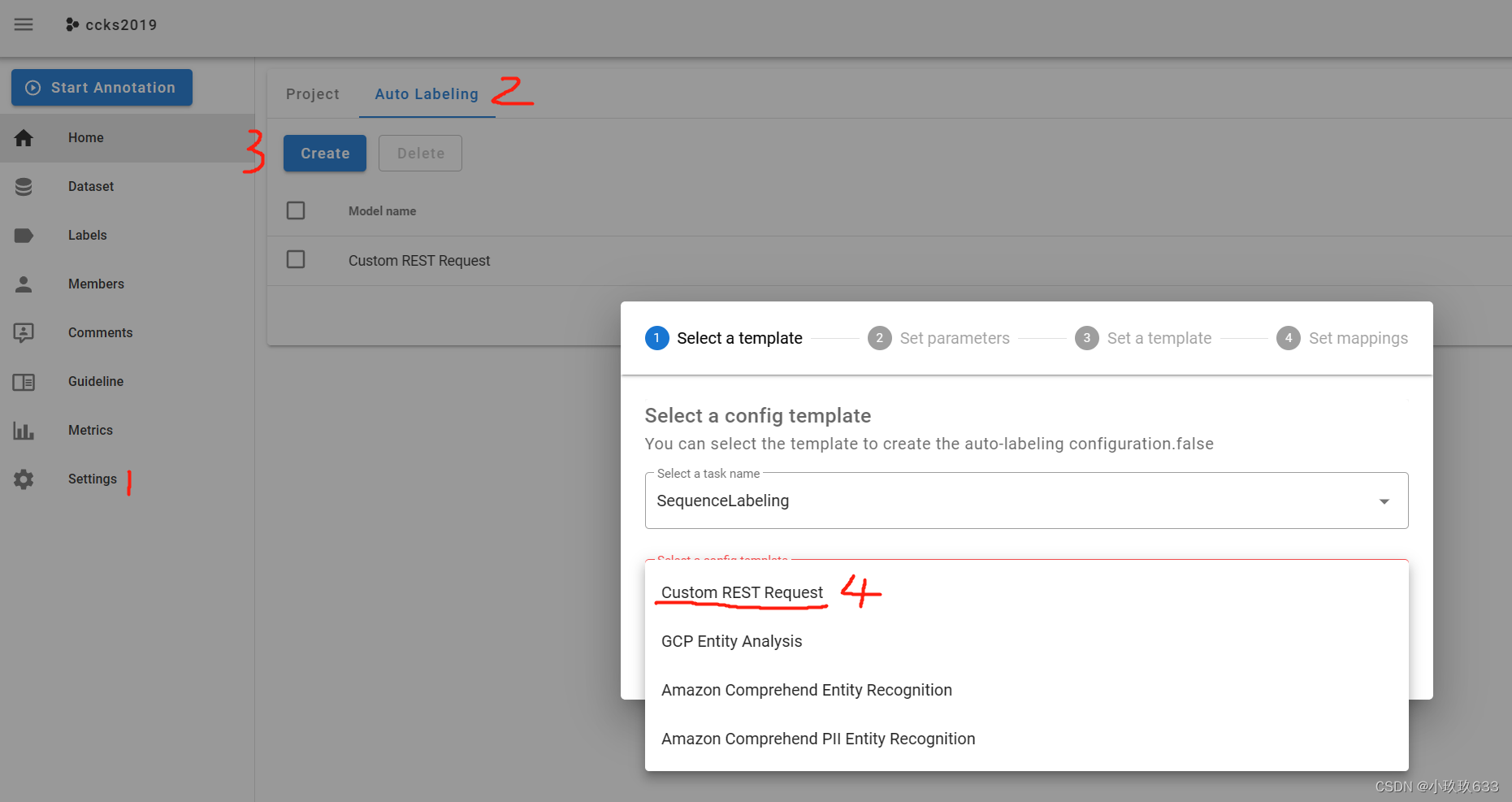 doccano自动标注——以NER为例_doccano自动标注custom rest request-CSDN博客