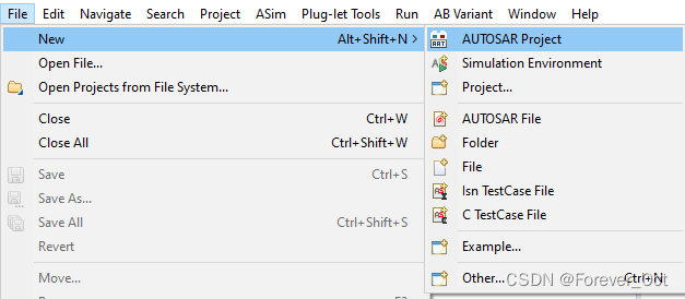 AUTOSAR Builder的使用： 如何新建一个新的项目工程-CSDN博客