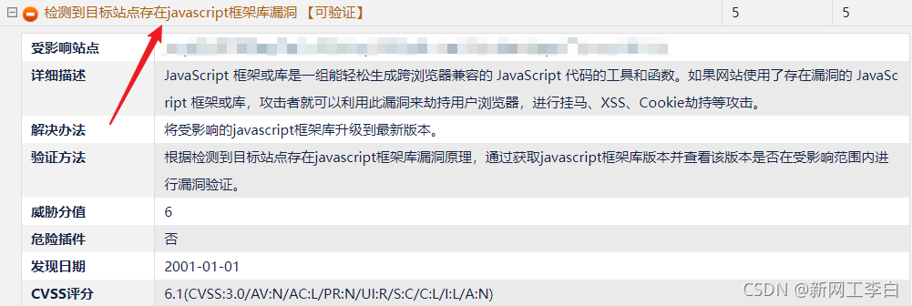 Javascript框架库漏洞验证 Csdn博客