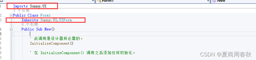 SunnyUI在vb.net中的使用_sunnyui 可以vb-CSDN博客