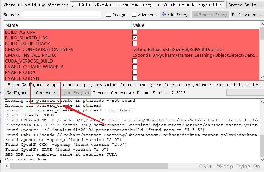 windows平台使用CMake工具对darknet的编译以及安装过程+yolov3+图像检测+摄像头检测+视频检测+手机作为摄像头进行检测（详解）_darknet 找不到cmake-CSDN博客