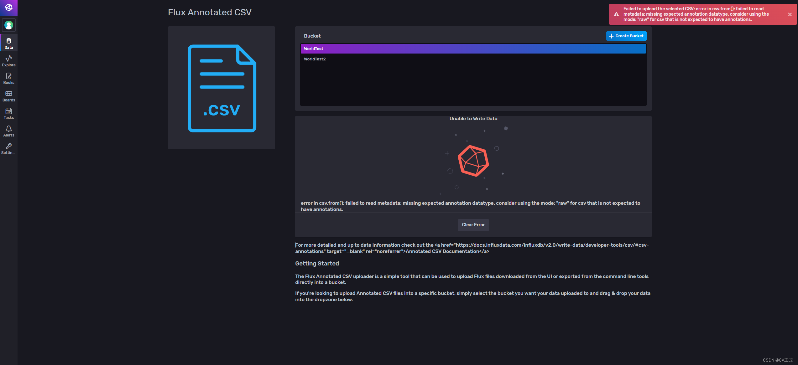 InfluxDB2.2的CSV文件导入_influxdb导入csv文件-CSDN博客