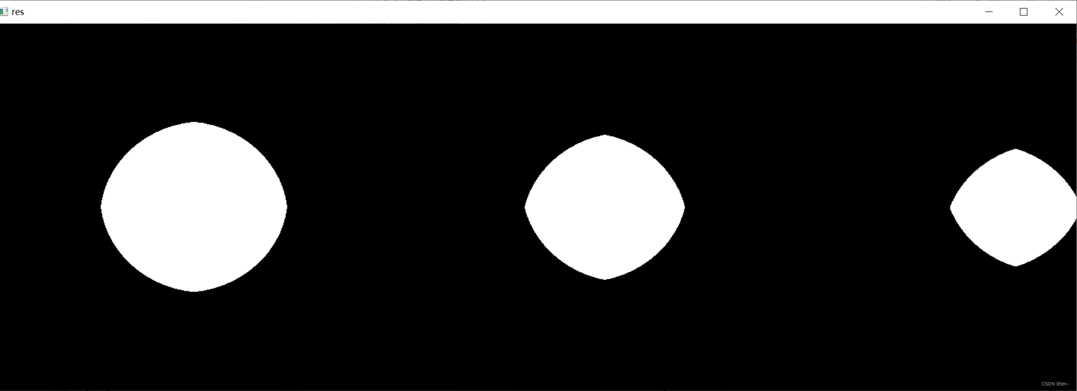OpenCV图像处理——形态学_opencv pie-CSDN博客