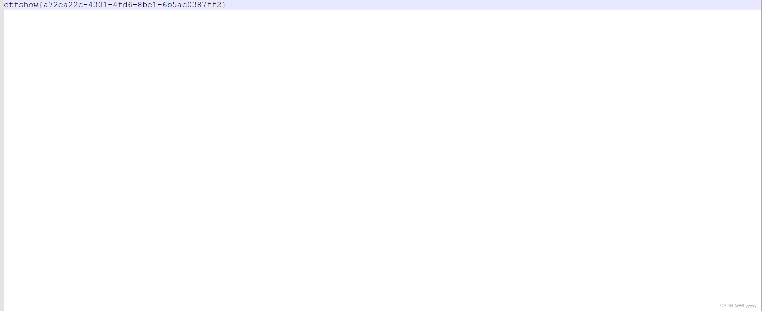Ctfshow Vip限免题目 Wp 前端密钥泄露 Ctfshow Csdn博客