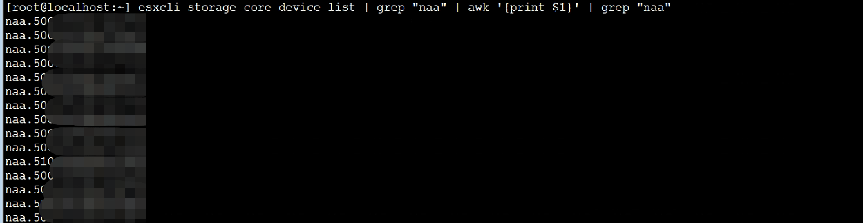 ESXI 通过naa在主机上找到物理磁盘的位置_esxcli 查看硬盘-CSDN博客