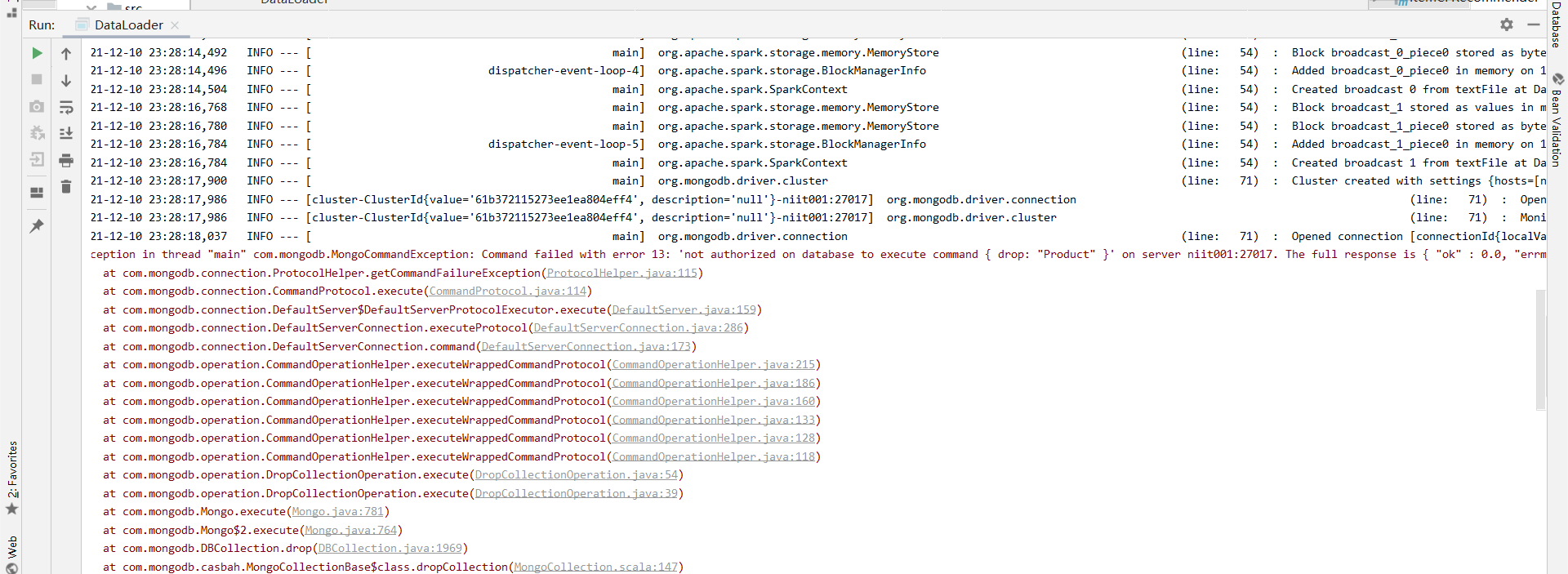 IDEA连接虚拟机的mongo_idea 导出导入mongodb数据-CSDN博客