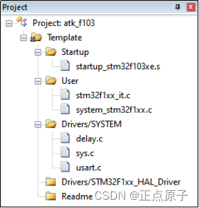 【正点原子STM32连载】 第八章 新建HAL版本MDK工程 摘自【正点原子】STM32F103 战舰开发指南V1.2_战舰v3标准例程hal库-CSDN博客