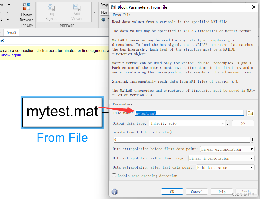 Simulink-from file模块使用方法_simulink from file-CSDN博客