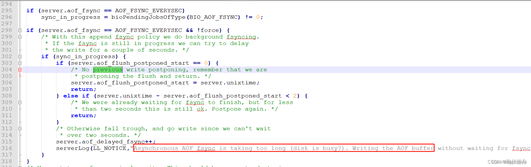redis--28.1--常见问题--Asynchronous AOF fsync is taking too long(disk is busy)_command still hasn't ...