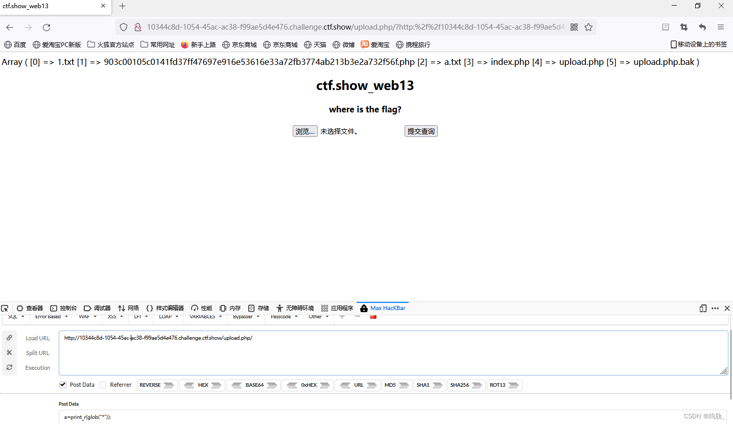CTF_ctfshow_web13_文件上传漏洞_ctfshow web13-CSDN博客