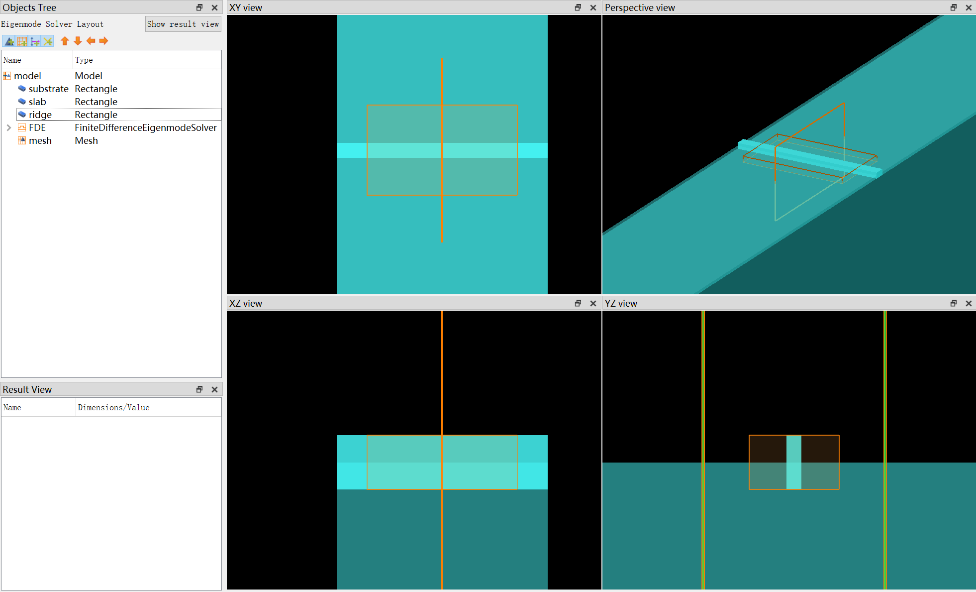 Lumerical官方案例、FDTD时域有限差分法仿真学习（十二）——锥形波导偏振转换_lumerical 波导教学-CSDN博客