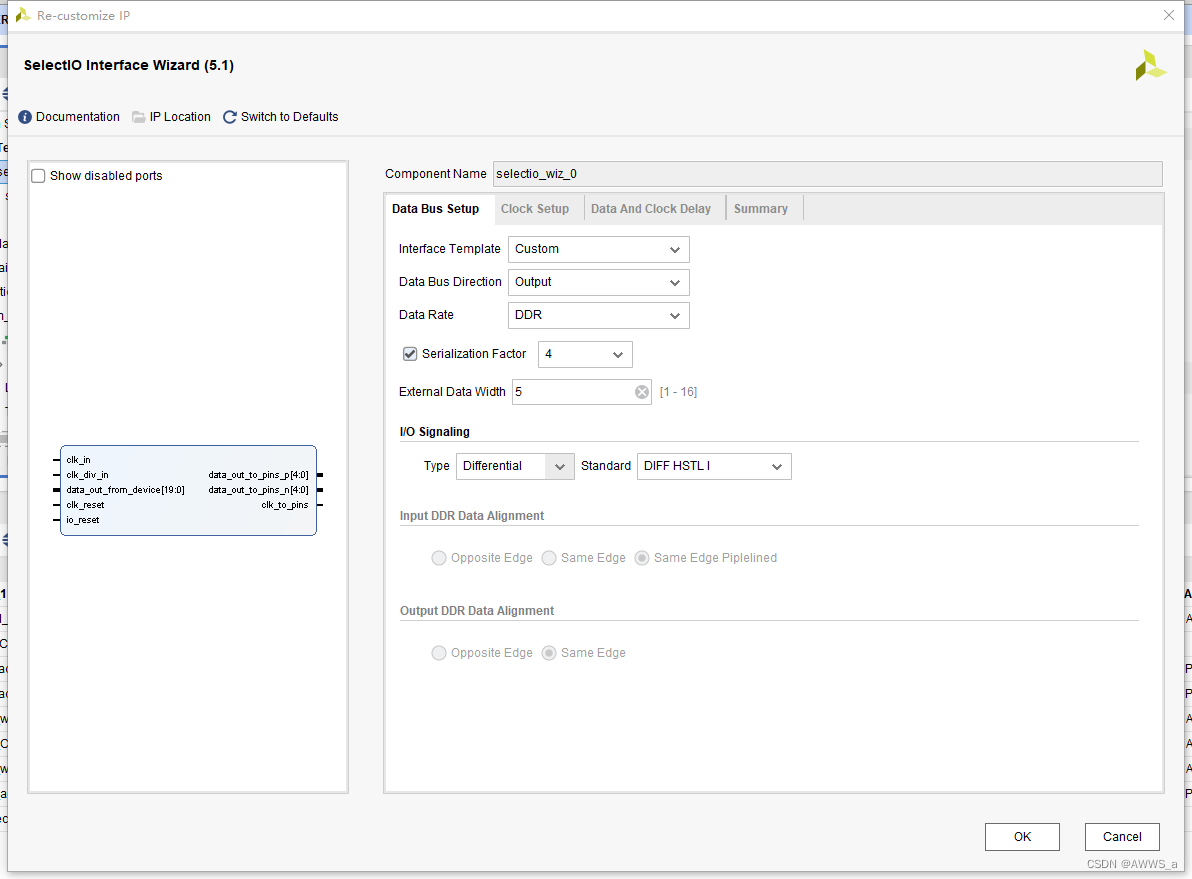 selectio IP 并转串输出（OSERDES）_selectio ip无数据输出-CSDN博客