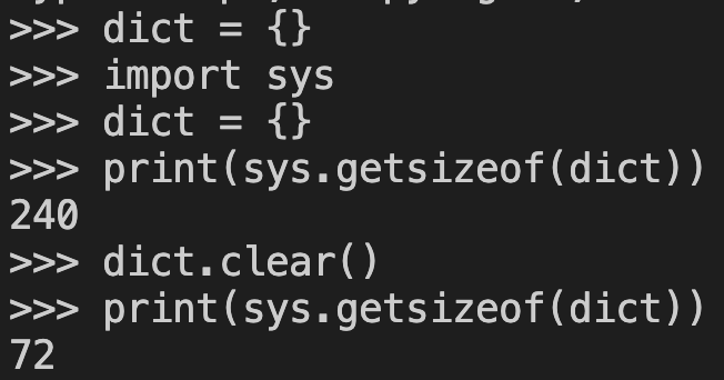 python中如何释放字典的内存占用？_python dict释放内存-CSDN博客