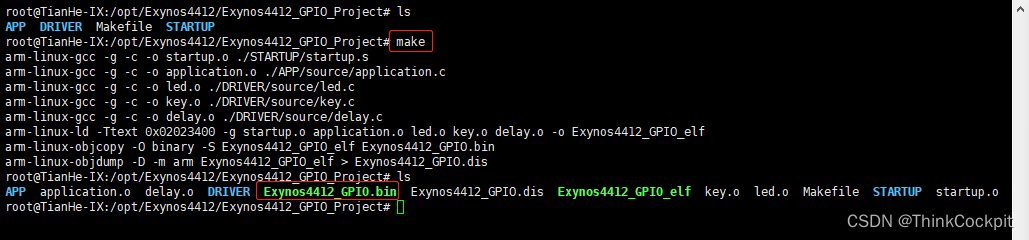 从51到ARM裸机开发实验(006)Exynos4412 GPIO实验_tiny4412开发板介绍-CSDN博客