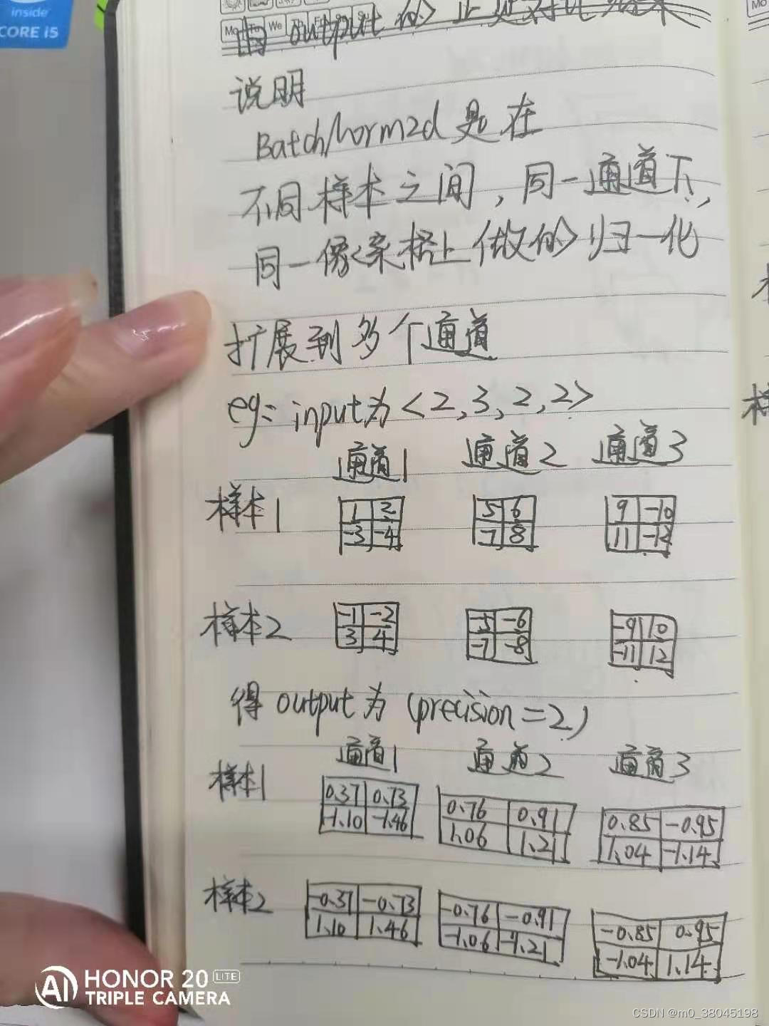 pytorch的BatchNorm2d到底是如何计算的？手绘可视化解释_batchnorm2d具体计算过程-CSDN博客