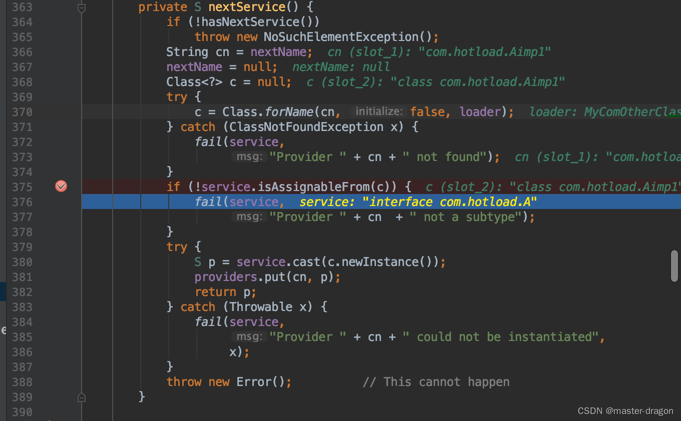Java类加载器不同导致spi加载报错 Provider Not A Subtype Csdn博客 
