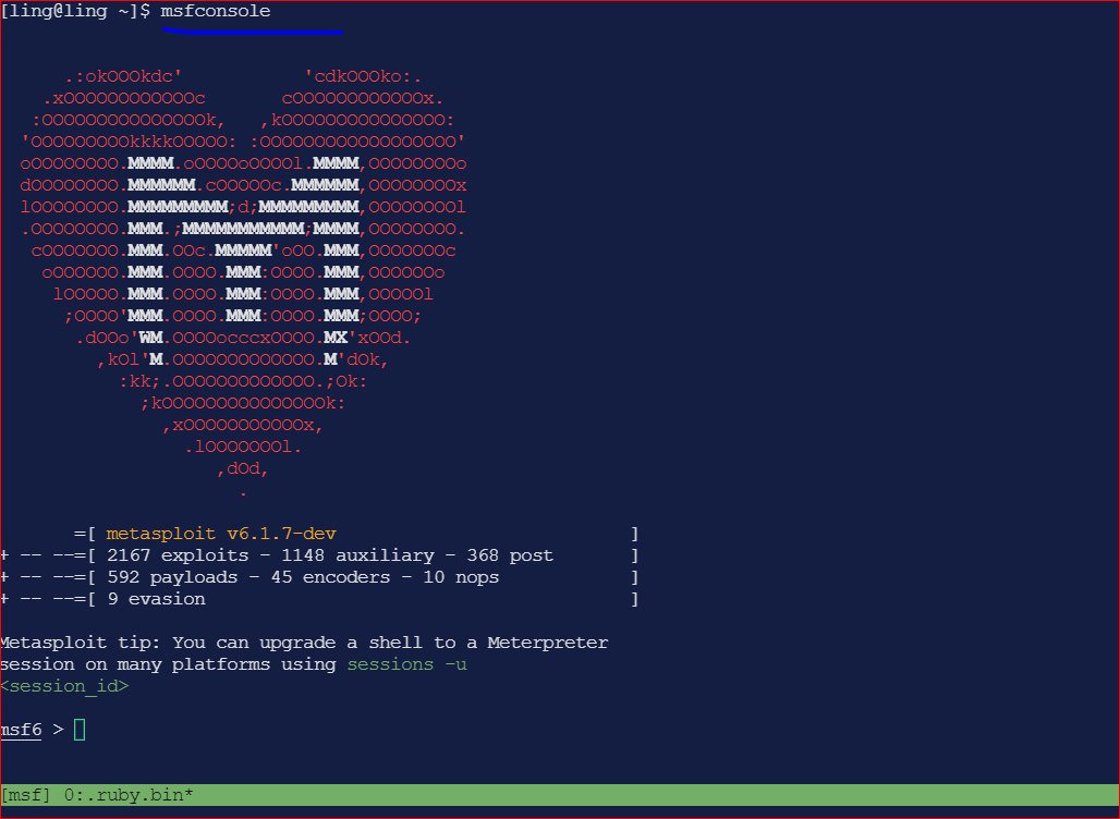 使用Tmux解决远程VPS运行MSF掉线_termux运行msf-CSDN博客