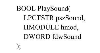 VisualStudio中C++程序中的PlaySound函数-CSDN博客