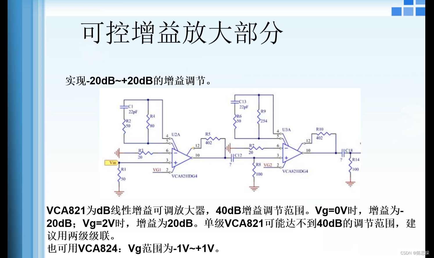宽带放大器设计举例_ad603单电源供电-CSDN博客