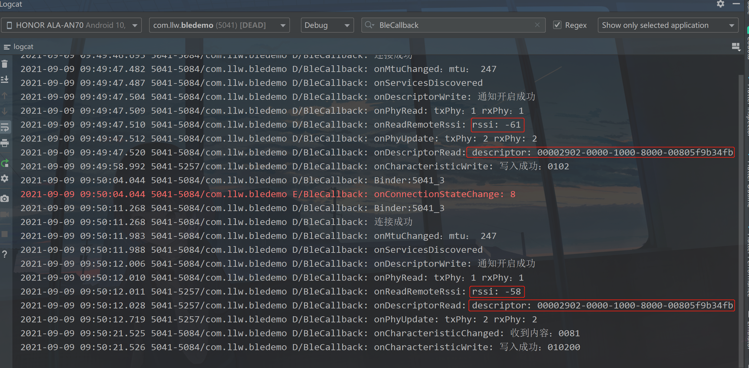Android 低功耗蓝牙开发（数据交互）_蓝牙中的onphyupdate和onphyread-CSDN博客