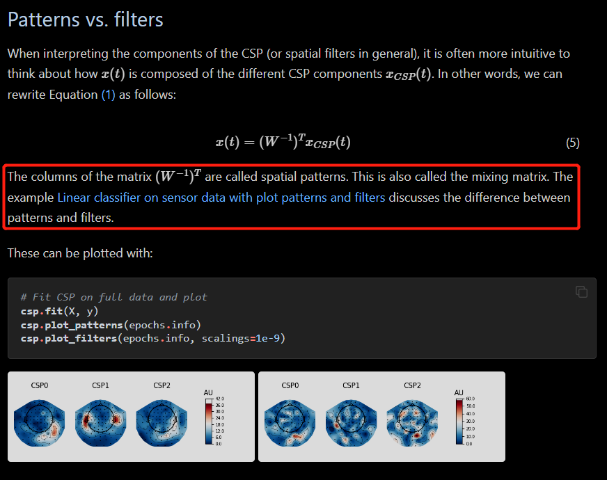 绘制CSP的patterns矩阵图_mne画csp-CSDN博客
