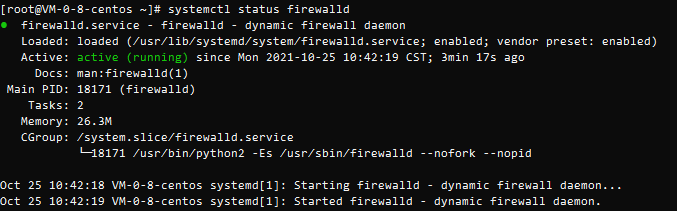 Linux 防火墙操作（CentOS）_systemctl 防火墙-CSDN博客