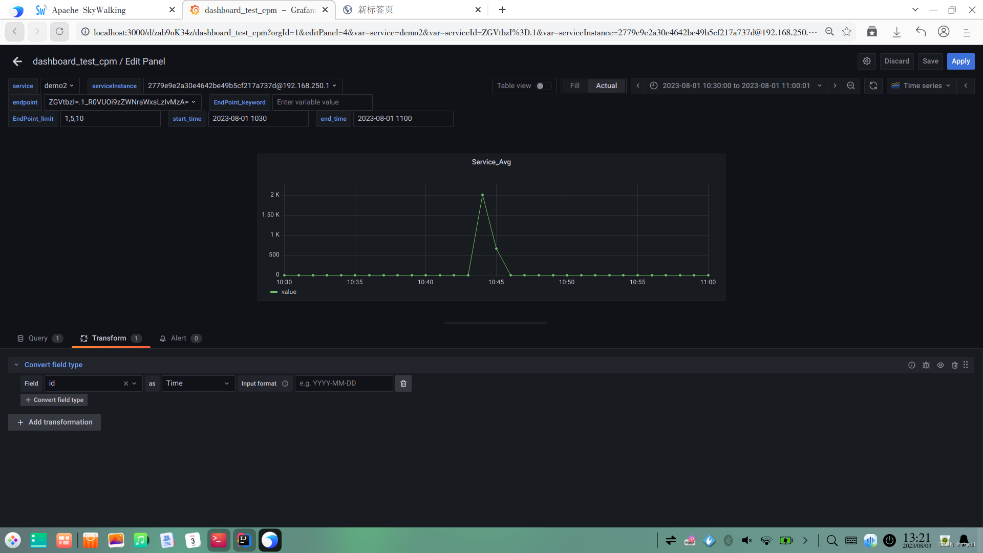 利用grafana参数生成被SW监控的指定服务延时展示_grafana 延迟显示-CSDN博客