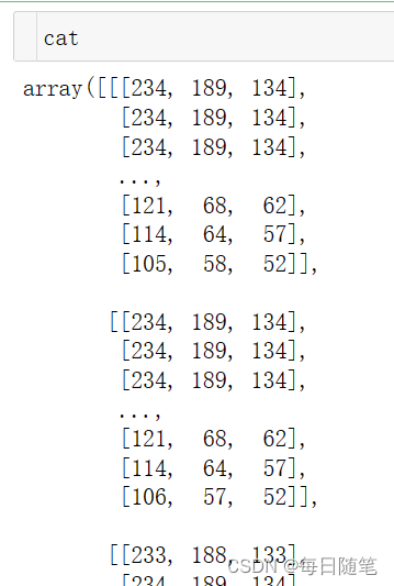 06 ndarray数组_使用ndarray数据结构,for循环,创建一个0~60范围的数列数组-CSDN博客