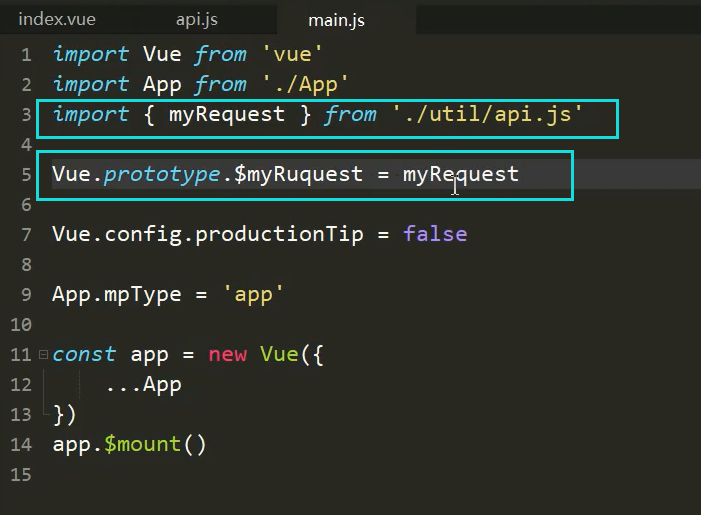 uniapp 封装uni.request并挂在到全局_uni.request 封装后-CSDN博客