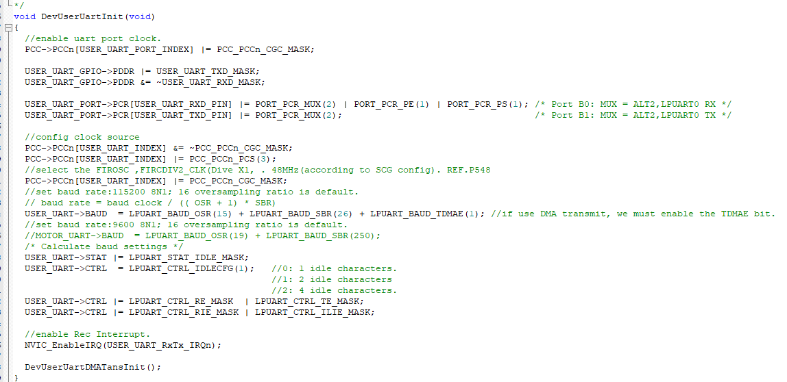 NXP S32K146 FREERTOS工程配置UART空闲中断（二）_freertos 串口dma空闲-CSDN博客