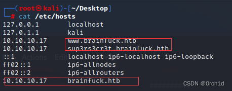 oscp_靶场练习_Brainfuck_exercise 30 root oscp-CSDN博客