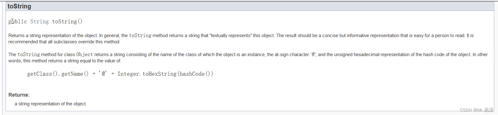 java.lang.Object类(equals()方法、toString()方法)_java: 无法将类 java.lang.object中的方法 equals应用到给定类型; 需要:-CSDN博客