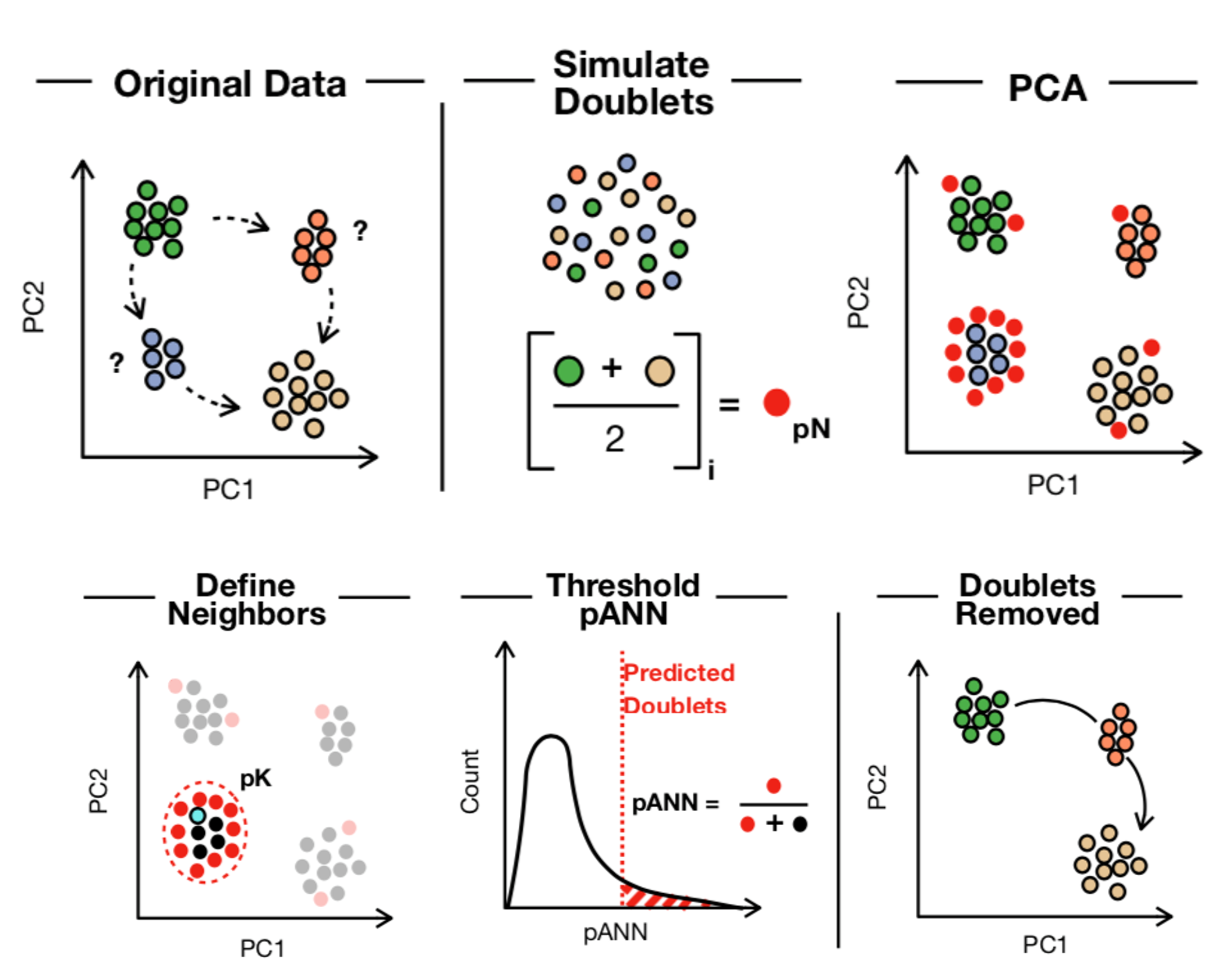 [scRNA-seq]doublets检测——DoubletFinder & scrublet （上）_scdblfinder_小L的生信笔记的博客-CSDN博客