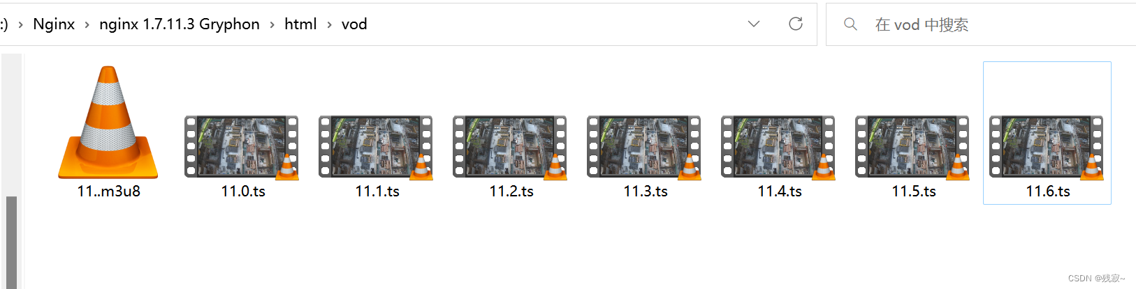 Windows用Nginx搭建本地hls视频流服务_windows nginx 加hls模块-CSDN博客