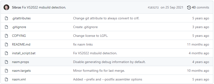 Windows上使用vs编译x264的方法_win安装yasm-CSDN博客