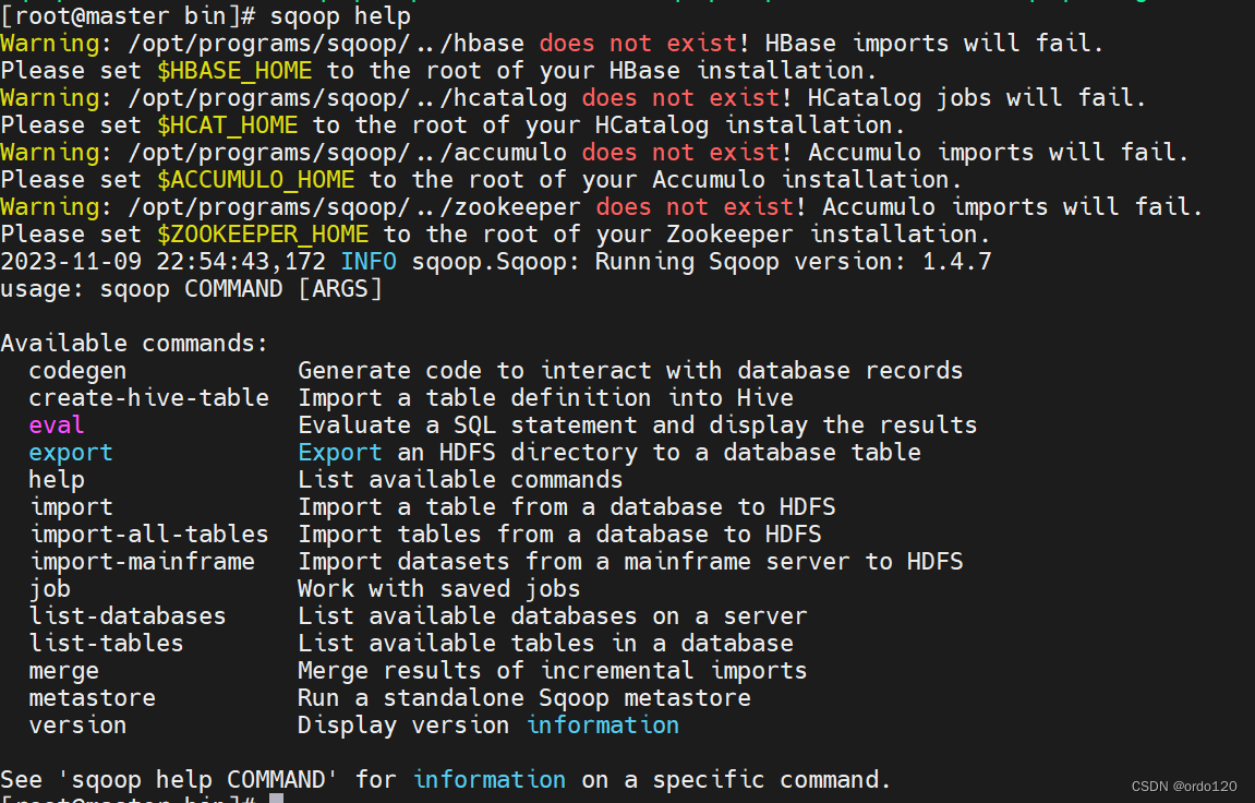 sqoop安装_sqoop1.4.7-CSDN博客