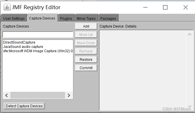 JMF环境配置（Eclipse）_wdm image capture (win32)-CSDN博客
