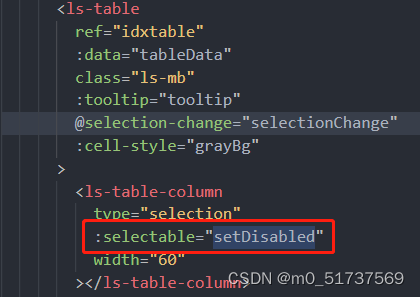 element ui 之表格的多选及选中的一项变灰，以及禁用_elementui表格某一行置灰-CSDN博客