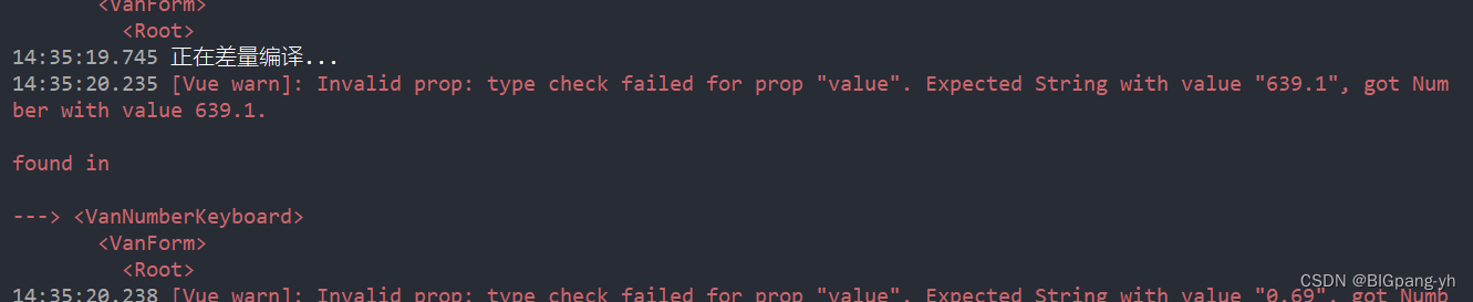 Expected String with value “xx“, got Number with value xx解决办法_expected ...