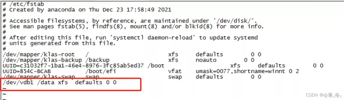 linux 麒麟V10 更改磁盘格式ext4--＞xfs_更改硬盘描述ext4-CSDN博客