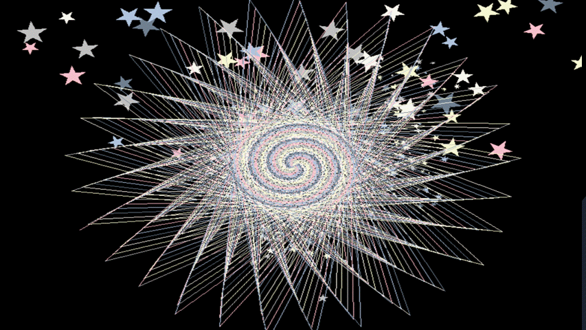 Python Turtle 画图：黑洞里的繁星（附源代码）太空 Turtle Csdn博客 
